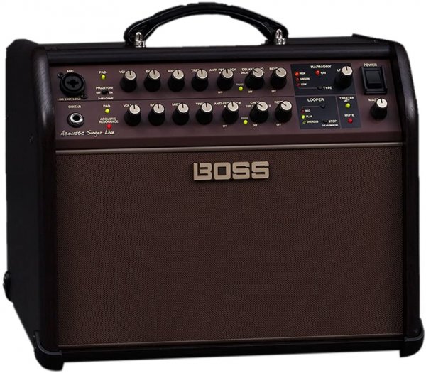 Boss Acoustic Singer Live 60-watt Bi-amp Acoustic Combo with FX ...