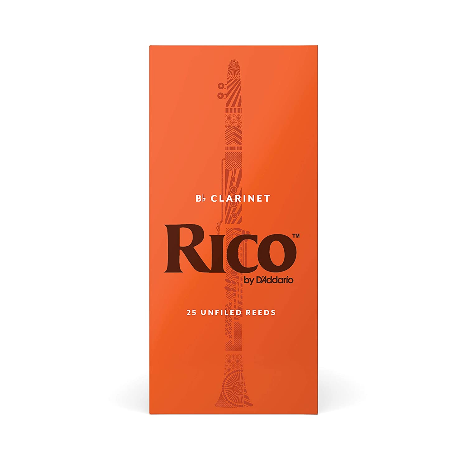 Rico Bb Clarinet Reeds Strength 35 25 Pack Shop Online In India