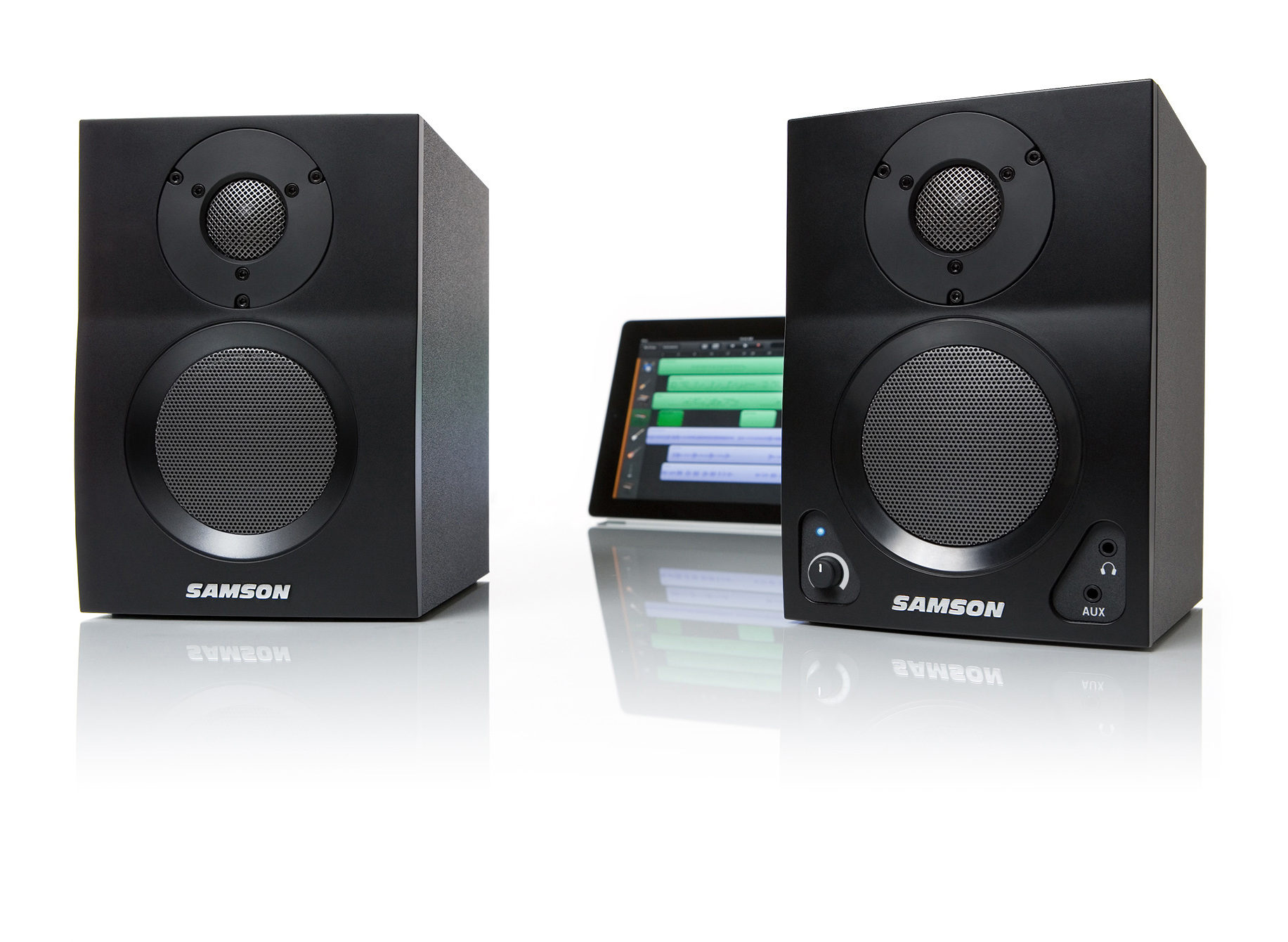 Samson MediaOne BT3 Active Studio Monitors with Bluetooth | JohnsMusic.in