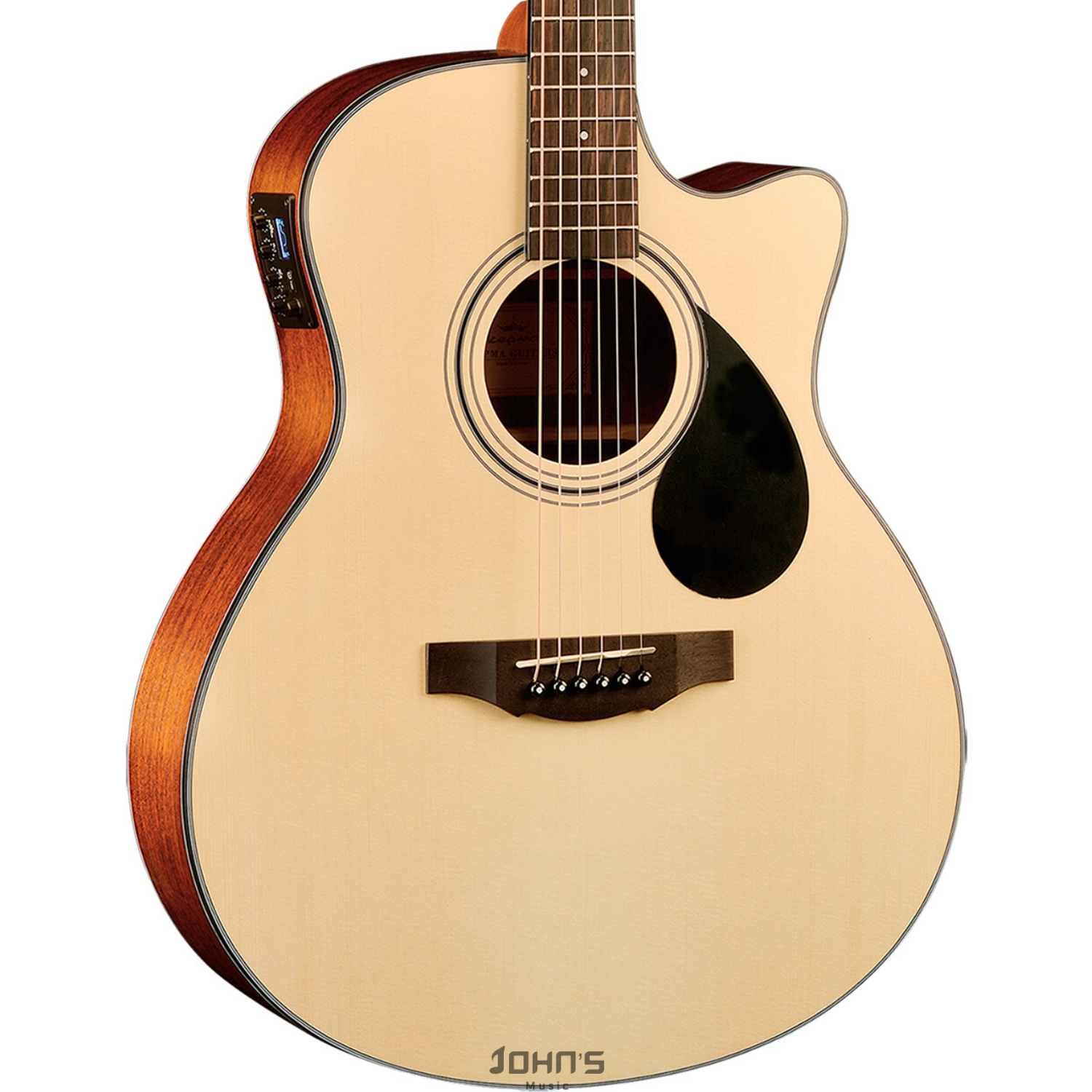 Kepma EAC-E Semi-Acoustic Guitar | Shop online in India | JohnsMusic.in
