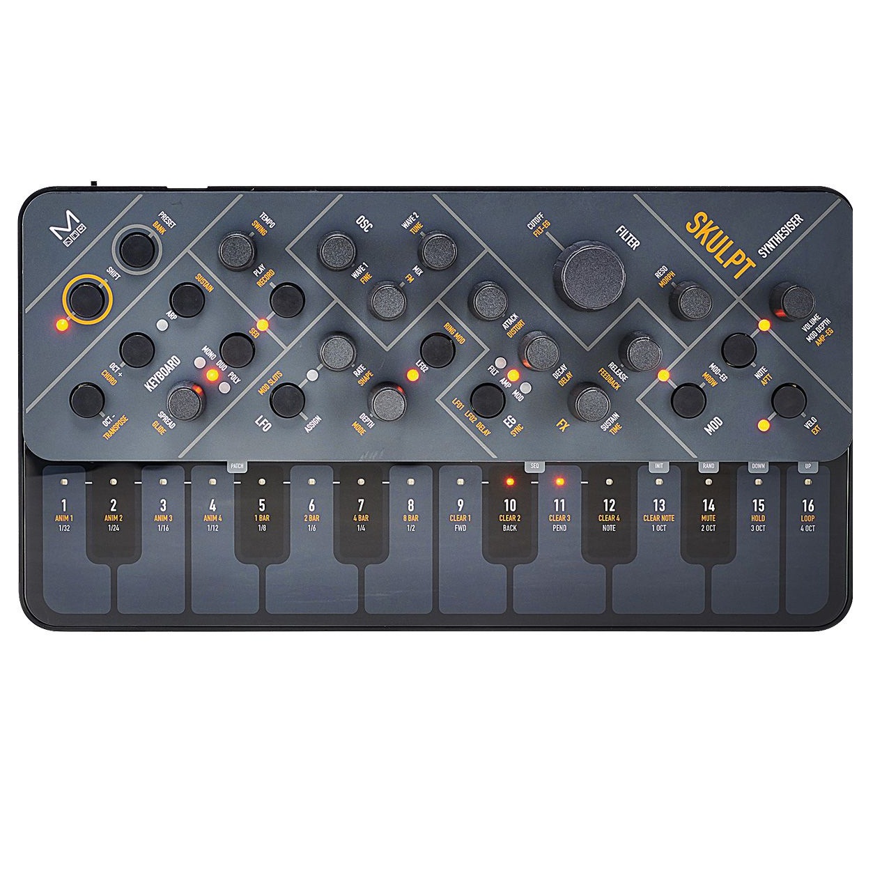 Modal Electronics Skulpt Portable 4-Voice Polyphonic Synthesizer | JohnsMusic.in