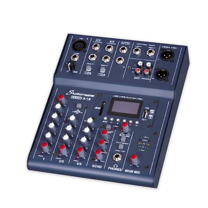 Studiomaster CLUB XS12 12 Channel Analog Mixer | JohnsMusic.in