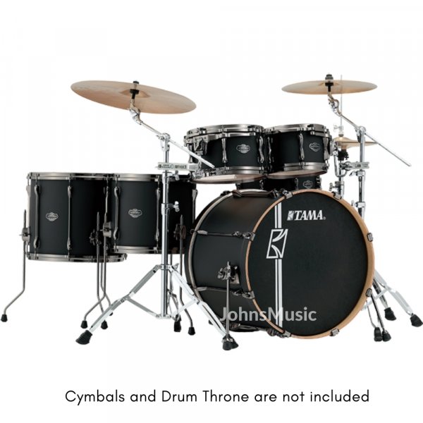 Tama Superstar Hyper Drive 7 Piece DrumKit ML72HZBNS DMF | JohnsMusic.in