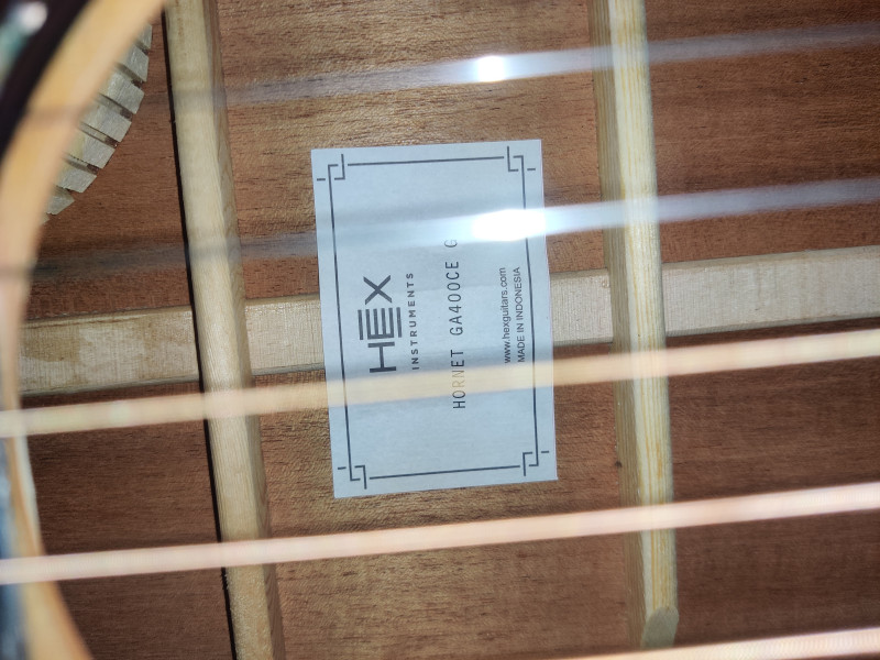 Hex GA400CE/G -Hornet Series Electro-Acoustic Guitar